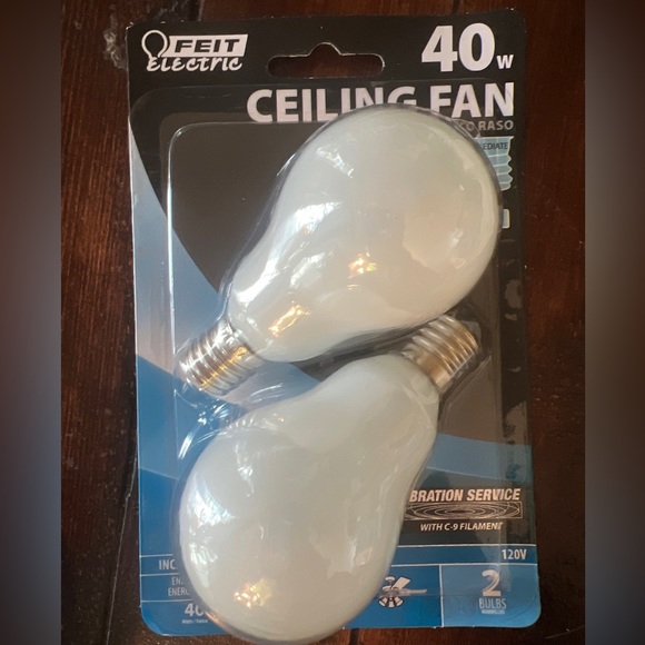 FEIT | Other | New 4w Ceiling Fan Replacement Bulb 2 4pack A5 Type Soft ...